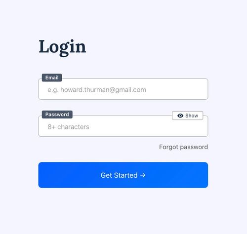 Splitscreen Login Page | Free Webflow Component